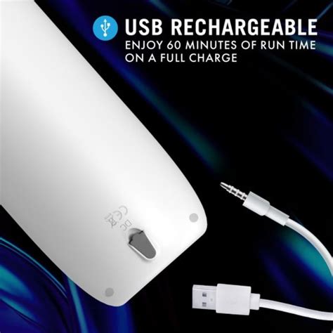 M For Men Robo Bator Vibrating Power Stroker White Sex Toys At