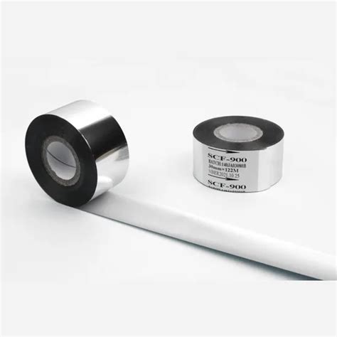 Manufacturer Wholesale Expiry Date Printing Ribbon Matt Colour Holographic Gold Silver Hot