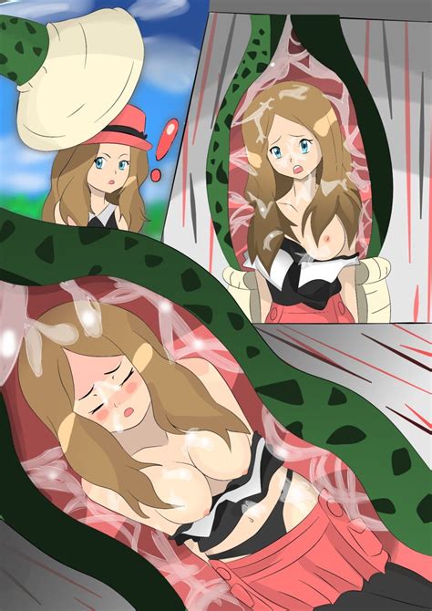 Rule 34 1girls Absorption Absorption Vore Bio Android Dragon Ball Blackshooter321 Breasts