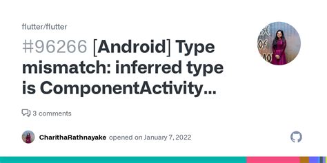 Android Type Mismatch Inferred Type Is Componentactivity But Exclusiveappcomponent Was