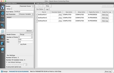 Introduction To Parameter Scan — V1203