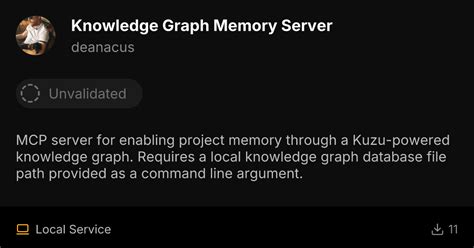 知识图谱记忆服务器 MCP Servers LobeHub
