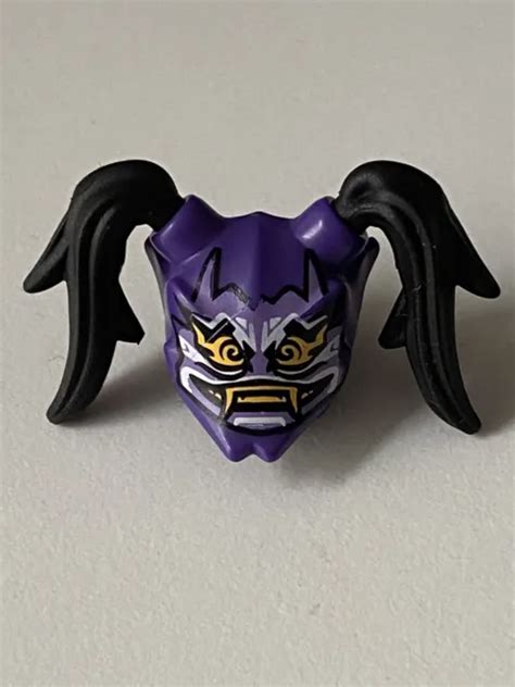 Lego Ninjago Pb Oni Mask Of Hate Purple Oni Mask Of Hatred Set Picclick Uk