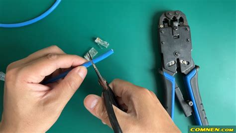How To Make A RJ45 Ethernet Patch Cord Cat5e And Cat6 UTP