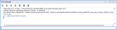 Avnet Hdl Git Howto Vivado 20202 And Later Element14 Community