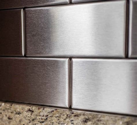 Stainless Steel Tile Fiberock Backer Subway Tile — Stone And Tile Shoppe