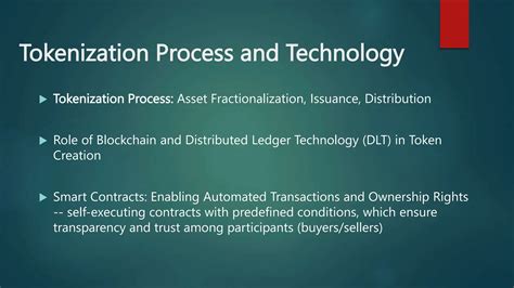 Tokenization Blockchain Based Technologypptx