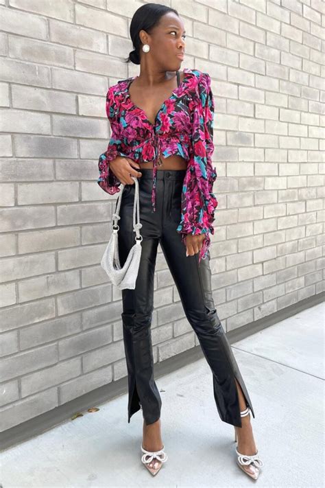 20 Stylish Leather Pants Outfit Ideas Youll Want To Try Asap