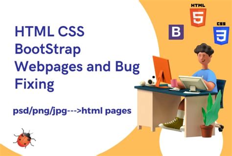 design and fix html css bootstrap webpages by anoshiamenahil7 fiverr