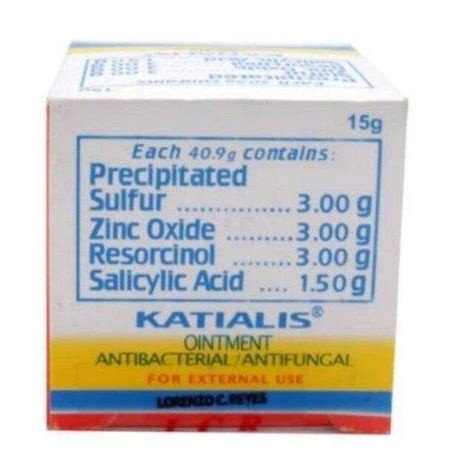 Katialis Ointment Bacterial Antifungal 15g 30g Lazada Ph