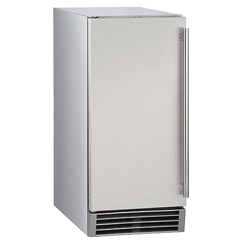 Maxx Ice Mim50p O Indoor Outdoor Clear Ice Maker With Drain Pump 65 Lb