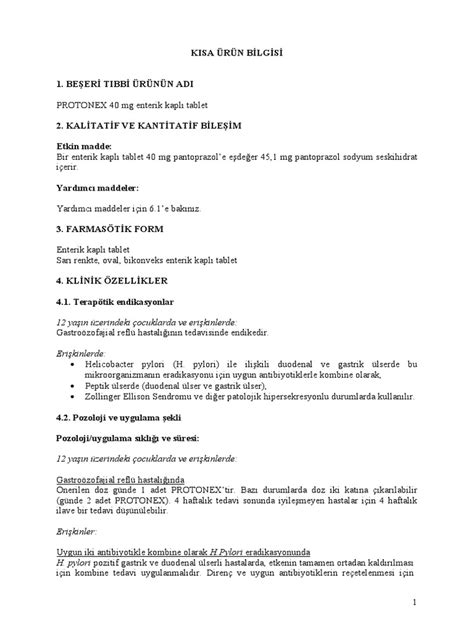 Protonex 40 Mg Enterik Kapli Tablet Pdf