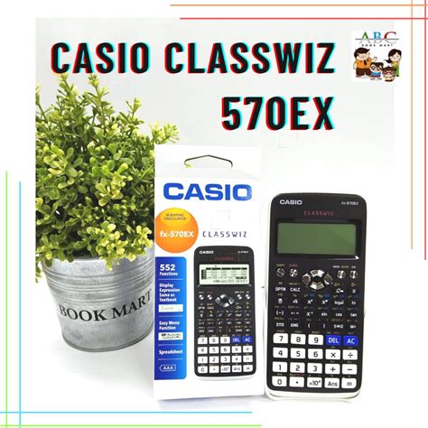 Ready Stock Casio Standard Scientific Classwiz 570ex Calculator