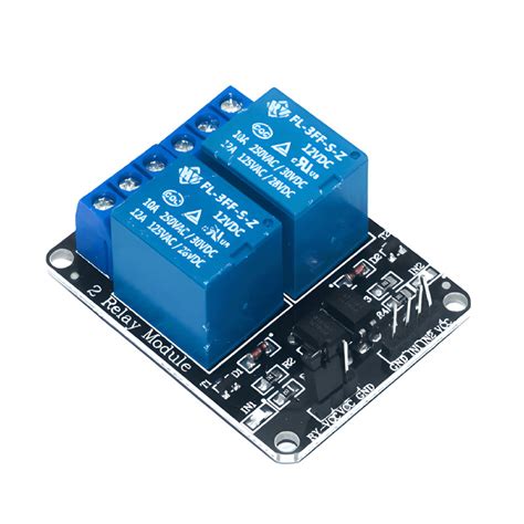 Ch V Relay Module Dual Channel Control For Electronics Projects