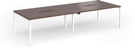 Dams Connex Goal Post Back To Back Desk 3200 X 1200 X 725mm Office
