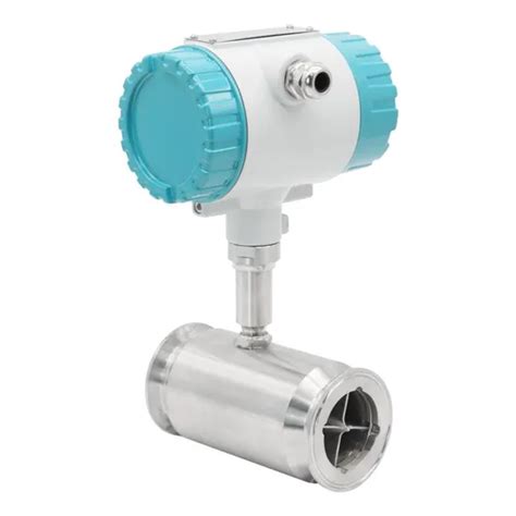 Rs485 Clamp Liquid Turbine Flowmeter 4 20ma Lcd Display Flow Meter Factory Price Flowmeter And