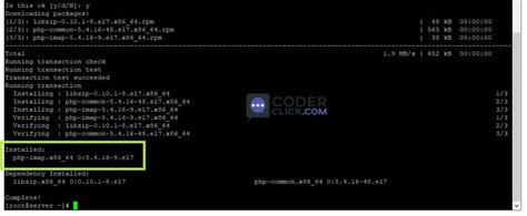 How To Install PHP IMAP On CentOS CoderClick