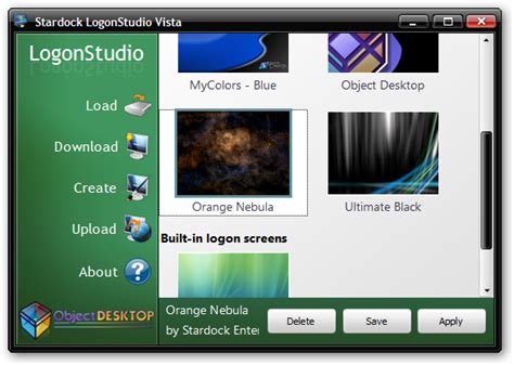 Customize Your Windows Vista Logon Screen