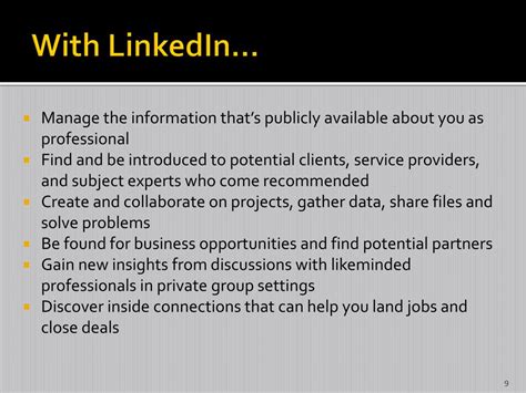 Ppt Linkedin 101 Powerpoint Presentation Free Download Id1017770 Ppt Linkedin 101 Powerpoint Presentation Free Download Id1017770