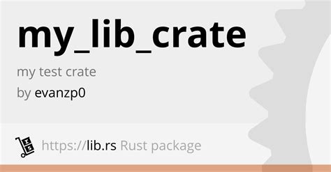 My Lib Crate Rust Library Lib Rs My Lib Crate Rust Library Lib Rs