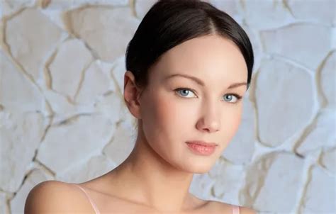 Wallpaper Eyes Model Brunette Actress Loreen A Beautiful Face Makeup Hot Pretty Girl For