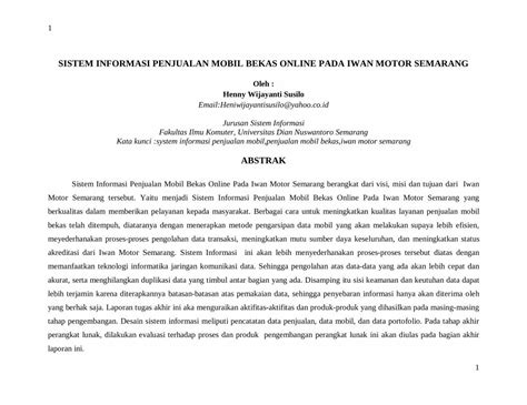 PDF ABSTRAKeprints Dinus Ac Id Jurnal Pdf Untuk Membuat Flow Of