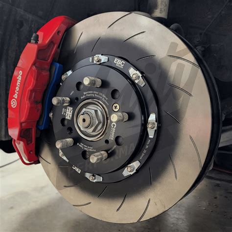 Ebc 2 Piece Slotted Rotors 17 23 Type R Fk8 And Fl5 23 Integra Type