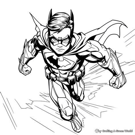 Superhero Coloring Pages 2025