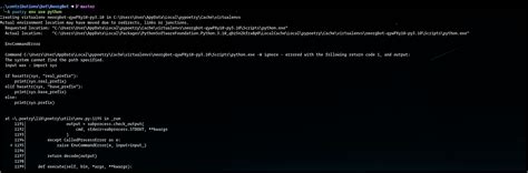 cant use `poetry env use python` · issue 5835 · python poetry poetry
