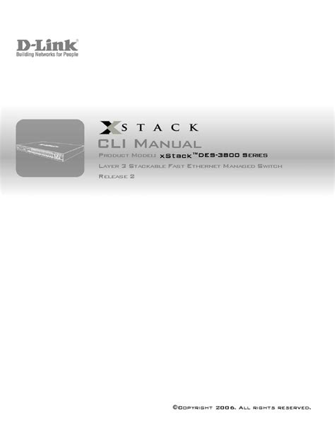 Xstack Des 3800 Series Cli Manual V200 Pdf Command Line Interface Ip Address