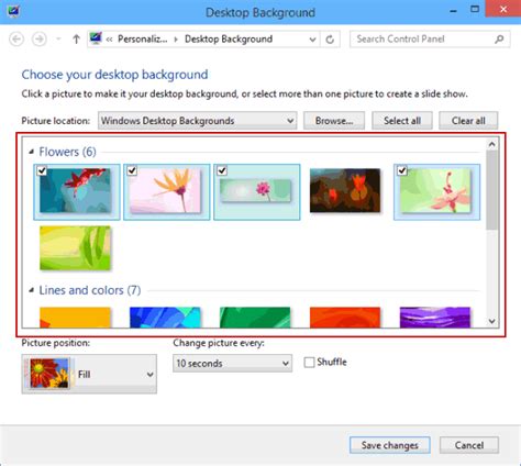 How To Create Desktop Background Slide Show In Windows 10
