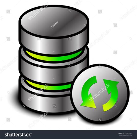 Database Refresh Icon Stock Vector Illustration 232407955 Shutterstock