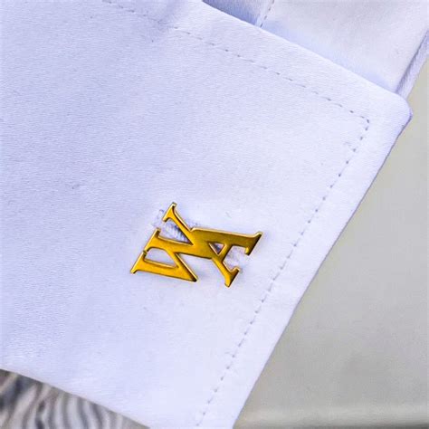 Initial Cufflinks Etsy