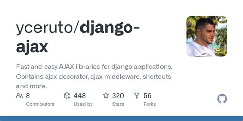 Github Ycerutodjango Ajax Fast And Easy Ajax Libraries For Django Applications Contains