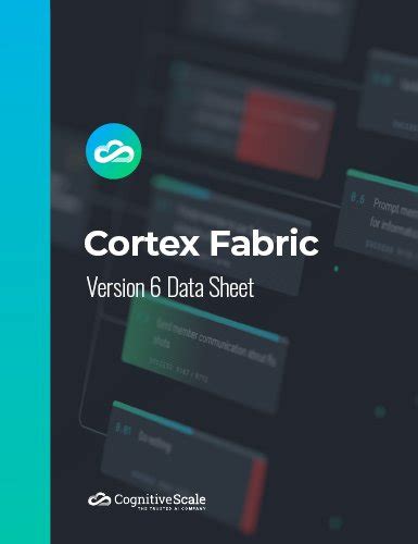 Cortex Fabric Version 6 Data Sheet