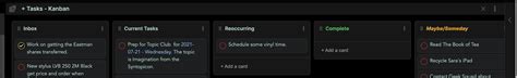 Kanban Plugin By Mike Share Showcase Obsidian Forum