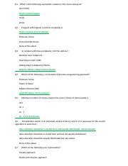 Design Analysis Of Algorithm Docx Q1 Which Of The Following Asymptotic Notation Is The