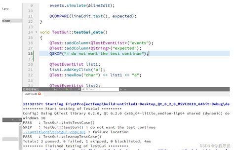 Qt 单元测试的用法单元测试qtcsdn Csdn博客 Qt 单元测试的用法单元测试qtcsdn Csdn博客