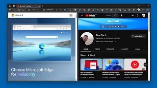 How To Enable The New Split Screen Feature In Microsoft Edge Stable Brentech Mp3 & Mp4 Download ...