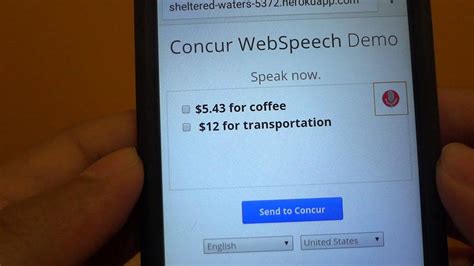 Submit Your Expenses With Voice Using Web Speech Api Chrome And