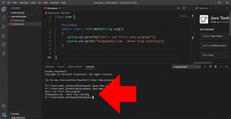How To Run Code In Terminal In Vs Code