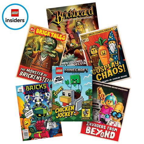 On The Lego Insiders Rewards Center Posters Rain Down At San Diego
