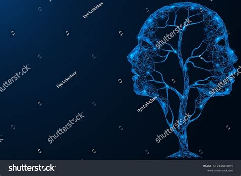 Tree Foliage Shape Peoples Faces Personal Stock Vector Royalty Free Shutterstock