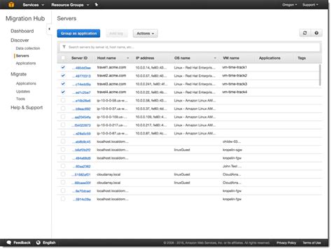 Aws Migration Hub Plan And Track Enterprise Application Migration Aws