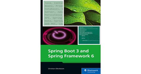 3 selected modules of the spring framework spring boot 3 and spring