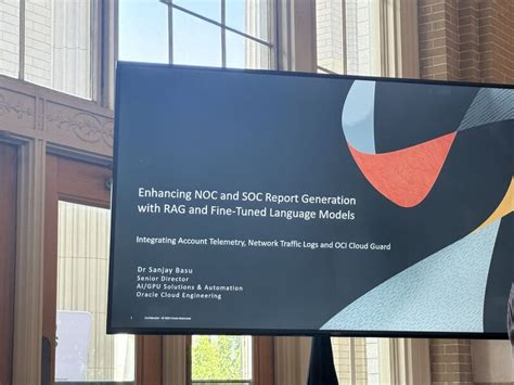 Sanjay Basu Phd On Linkedin Onug Onugspring2024 Oracleai Oraclecloud Oraclecloudinfrastructure