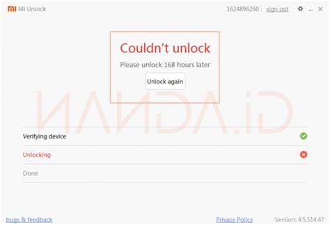 Unlock Bootloader Ubl Redmi Note X Mido Nanda Id