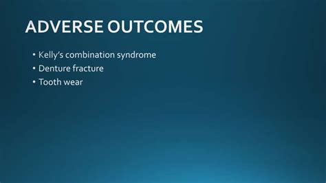 Single Maxillary Denture And Its Management Ppt