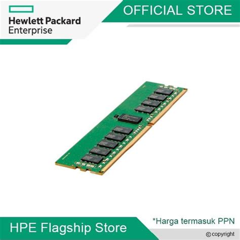 Jual Memory Hpe 32gb 1x32gb Dual Rank X8 Ddr5 4800 Registered Smart Memory Kit P43328 B21
