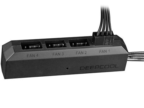 DeepCool FH 04 PWM HUB 4 Port Fan Hub Deepcool Case Accessories DP F04PWM HUB